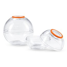 Tchibo - 2 Frischhaltekugeln - orange