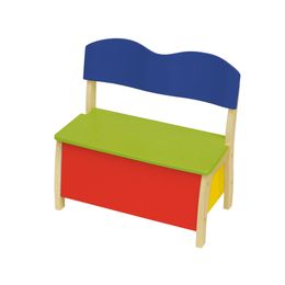 Roba Kindertruhenbank - 62x33x61,5cm - blau - Holz / Holz