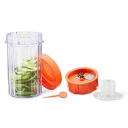 Tchibo - Gem&uuml;sespiralizer mit To-go-Beh&auml;lter - orange