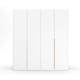 Rauch Dreht&uuml;renschrank &raquo;Skat Glamour&laquo; - 201x60x223cm - wei&szlig; -