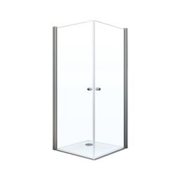 Breuer Dusche &raquo;Elana 6&laquo; - 80x80x200cm - silber -