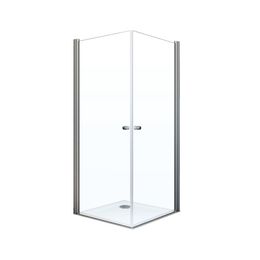 Breuer Dusche &raquo;Elana 6&laquo; - 100x100x200cm - silber -