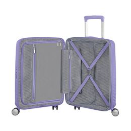 American Tourister Hartschalen-Koffer &raquo;Soundbox&laquo; Spinner - lila