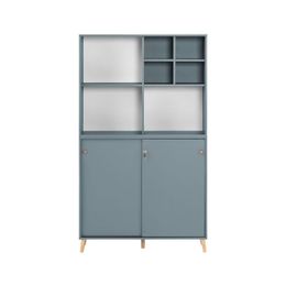 Tchibo - 3-teiliges B&uuml;rom&ouml;bel-Set &raquo;Serie 500&laquo; - 100,1x41x92,6cm - braun -