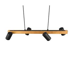 Trio Pendelleuchte &raquo;Marley&laquo; - 80x20x150cm - schwarz -