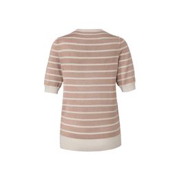 Tchibo - Gestreifter Feinstrickpullover - Damen - Gr. S - creme/gestreift