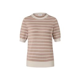 Tchibo - Gestreifter Feinstrickpullover - Damen - Gr. S - creme/gestreift
