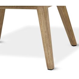Tchibo - Textilgeflecht-Design-Sessel mit Fu&szlig;hocker - 74x82x110cm - anthrazit -