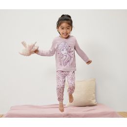 Tchibo - Kinder-Pyjama-Set &raquo;Eisk&ouml;nigin&laquo; - M&auml;dchen - Gr. 110/116 - rosa/print
