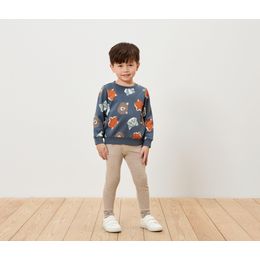 Tchibo - Kinder-Sweatshirt mit angerauter Innenseite - Gr. 98/104 - dunkelblau