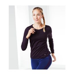 Tchibo - Langarm-Funktionsshirt - Damen - Gr. M - dunkelblau