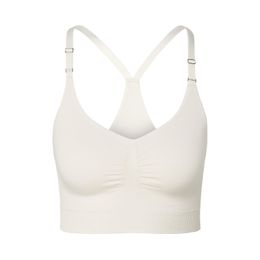 Tchibo - Seamless-Sport-Bustier - Damen - Gr. S - offwhite