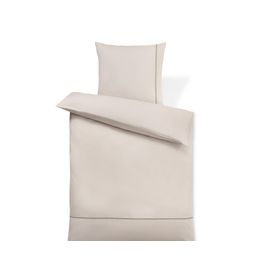 Tchibo - Premium-Satin-Bettw&auml;sche - beige