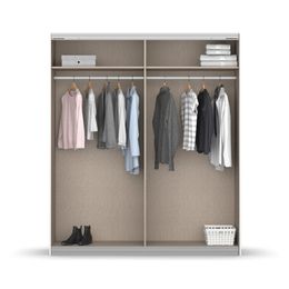 Rauch Kleiderschrank &raquo;Barea&laquo; - 226x62x210cm - beige - Holz / Holz