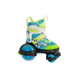 Hudora Rollschuh &raquo;My First Squad&laquo; LED - Gr. 26-29 - blau