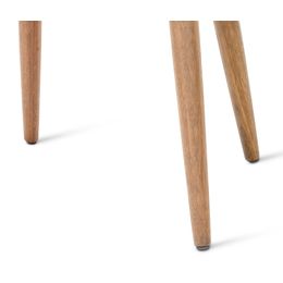 Tchibo - Schalenstuhl aus Kunststoff - 50,5x54x80cm - grau -
