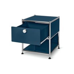 Tchibo - Beistelltisch &raquo;Cn3&laquo; mit Schublade - 40x40x46,5cm - chrom -