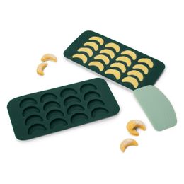 Tchibo - 2 Vanillekipferl-Backmatten - dunkelgr&uuml;n
