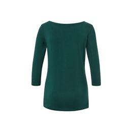 Tchibo - Shirt mit 3/4-Arm - Damen - Gr. L - dunkelgr&uuml;n