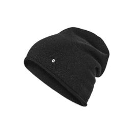 Tchibo - Glitzernde Feinstrick-Beanie - schwarz