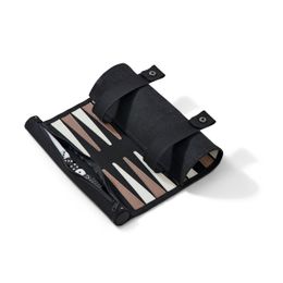 Tchibo - Backgammon zum Aufrollen - anthrazit