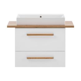 Tchibo - Waschtisch &raquo;Duo&laquo; - 82x50x61,5cm - braun -