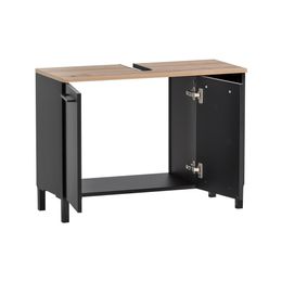 Tchibo - Waschbeckenunterschrank &raquo;Malte&laquo; - 80x32x58,5cm - schwarz -