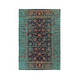 Tchibo - Kurzflorteppich &raquo;Charme 225&laquo; - blau