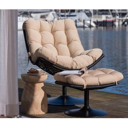 Tchibo - Woood Hocker &raquo;Bink&laquo; - 30x30x42cm - braun - Holz