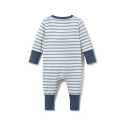 Tchibo - Baby-Pyjama - Baby - Gr. 62/68 - blau/print