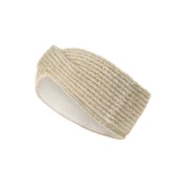Tchibo - Strick-Stirnband - grau-beige