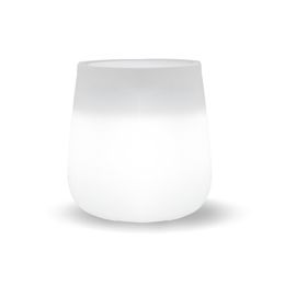 New Garden Outdoor-LED-Pflanzk&uuml;bel &raquo;Cameilia&laquo; - wei&szlig;