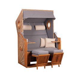 DeVries Strandkorb XL - braun