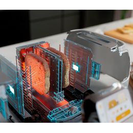 TINECO Toaster &raquo;Toasty One&laquo; - wei&szlig;