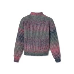 Tchibo - Kinder-Strickjacke mit Schurwolle - M&auml;dchen - Gr. 158/164 - grau