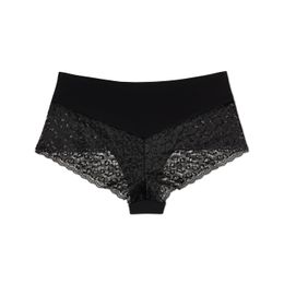 Tchibo - Spitzen-Panty - Damen - Gr. M - schwarz
