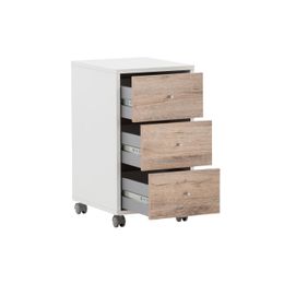Tchibo - Rollcontainer &raquo;Serie 400&laquo; - 32,5x39x60cm - silber -