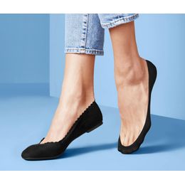 Tchibo - 2 Paar Magic-Cut-F&uuml;&szlig;linge - Damen - Gr. 35-38 - schwarz