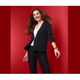 Tchibo - Feinstrickjacke - Damen - Gr. S - schwarz