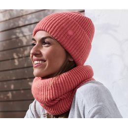 Tchibo - Strickm&uuml;tze - ros&eacute;