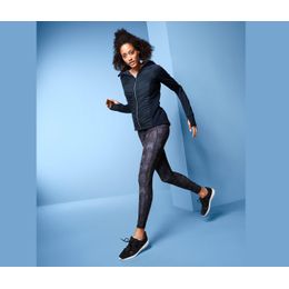 Tchibo - Thermo-Laufjacke mit Kapuze - Damen - Gr. 38 - dunkelblau