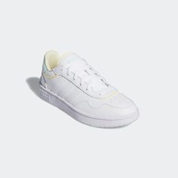 Sneaker adidas Sportswear "HOOPS 3.0 SE", Gr. 40, weiß (cloud weiß, easy gelb, halo mint), Synthetik, Schuhe