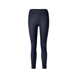 Tchibo - Gef&uuml;tterte Leggings in Jeansoptik - Damen - Gr. S - dunkelblau
