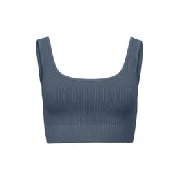 Tchibo - Seamless-Sport-Bustier - Damen - Gr. L - blau