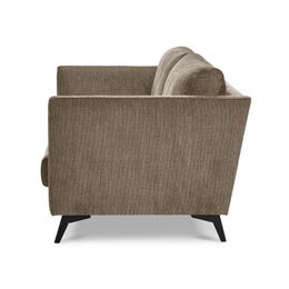 Tchibo - 3-Sitzer-Sofa - 187x95x84cm - schwarz - Polyester / Metall