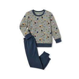 Tchibo - Pyjama - Gr. 110/116 - blau