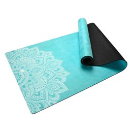 Tchibo - Yoga Design Lab Combo Yogamatte &raquo;Mandala&laquo; - t&uuml;rkis