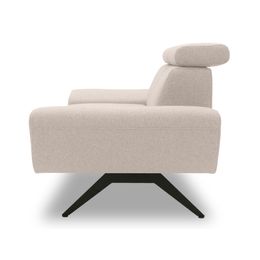 DOMO collection 2-Sitzer &raquo;Cabarini&laquo; - 216x96x83cm - schwarz -