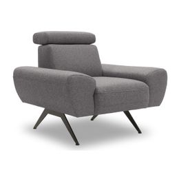 DOMO collection Sessel &raquo;Cabarini&laquo; - 96x94x83cm - dunkelgrau -