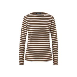 Tchibo - Gestreiftes Langarmshirt - Damen - Gr. XXL - weiß/gestreift